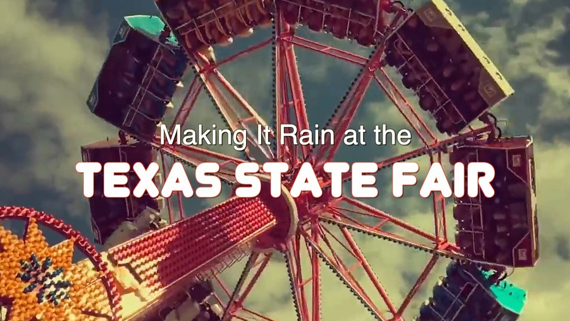 The Big Show - Video of the Day - Making It Rain at the Texas State Fair