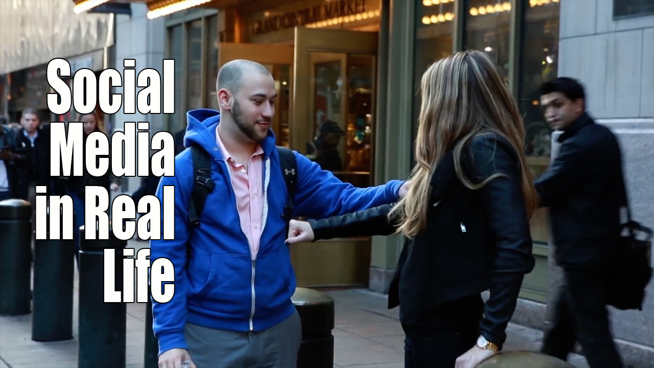 The Big Show - Video of the Day - Social Media in Real Life Is Just Creepy