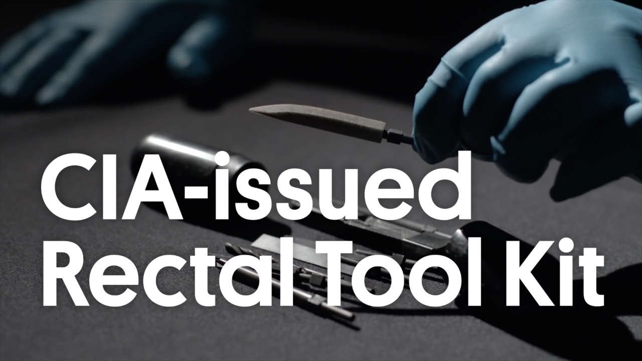 The Big Show - Video of the Day - A Look Inside the CIA's Rectal Tool Kit