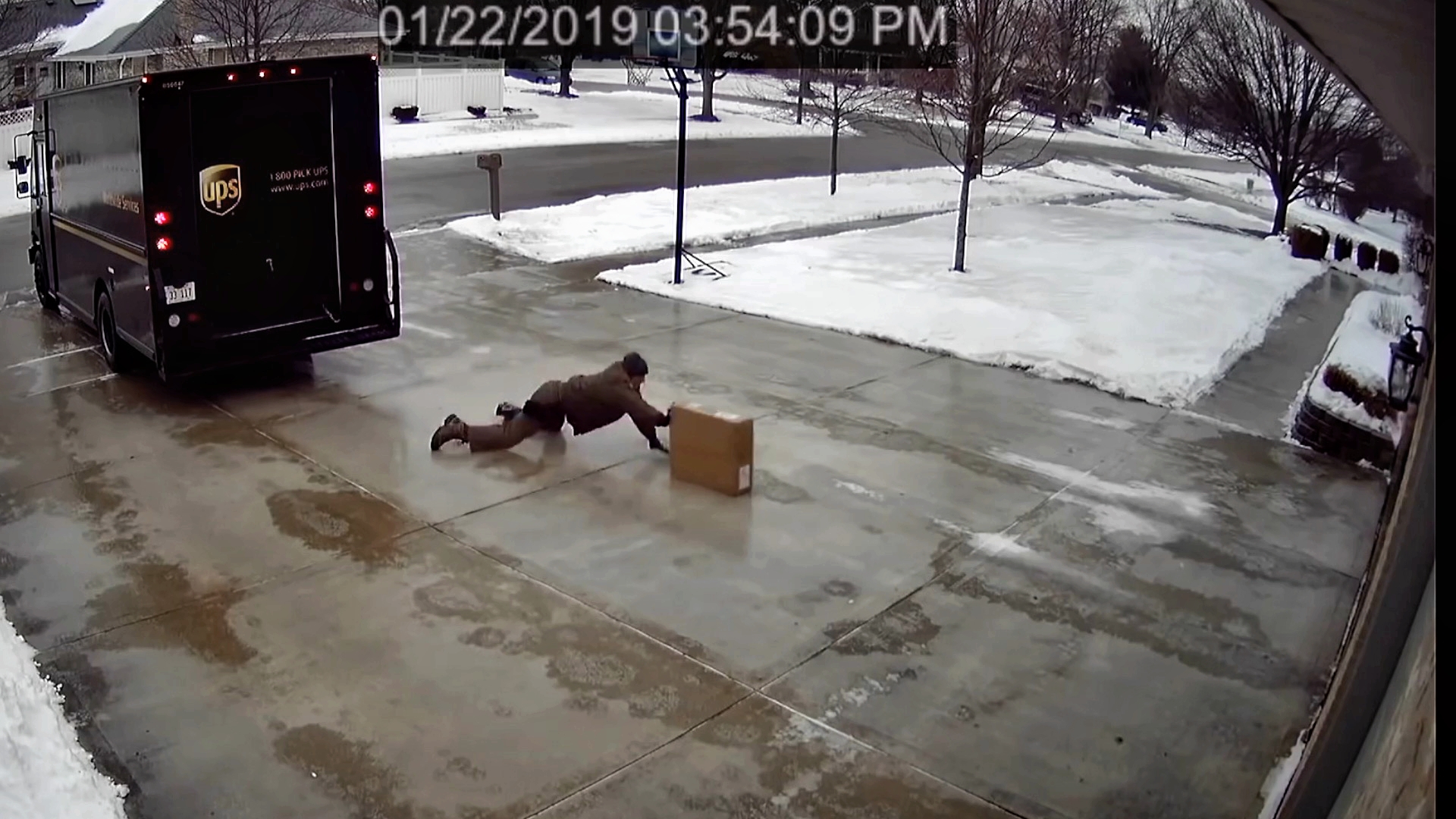 The Big Show - Video of the Day - The World's Most Dedicated UPS Driver