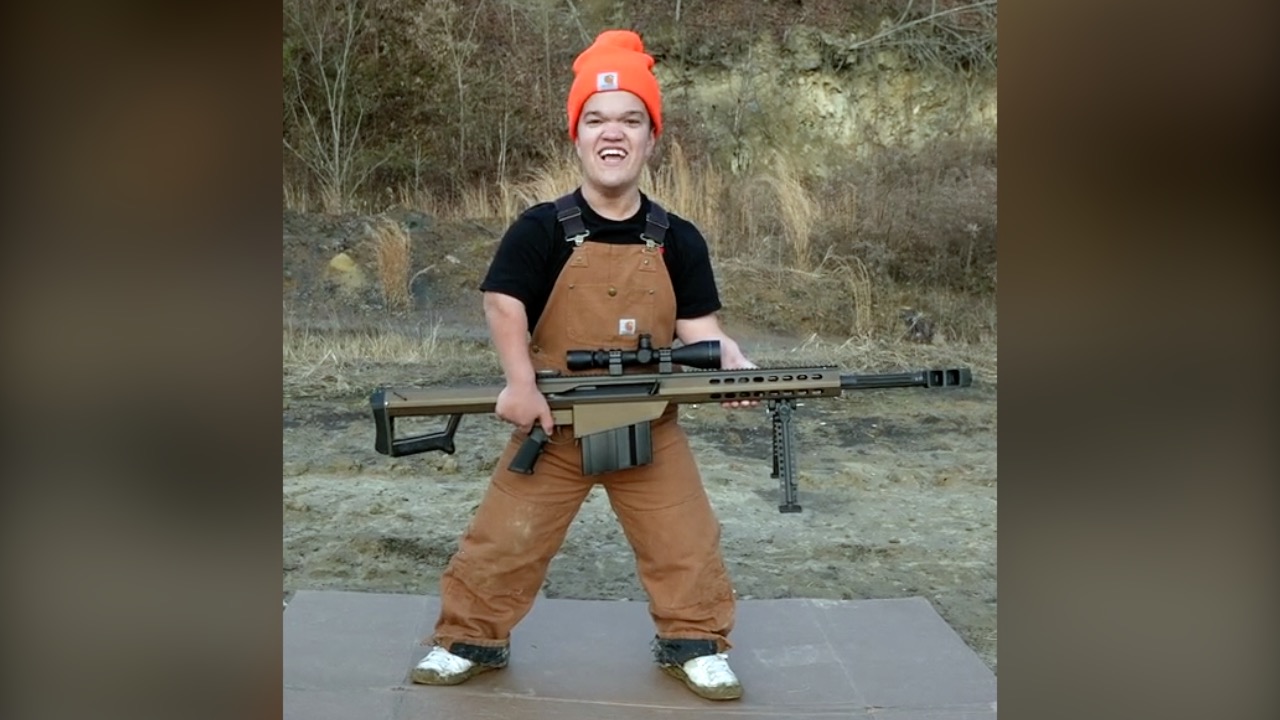 The Big Show - Video of the Day - One Small Man Shooting One Big Gun